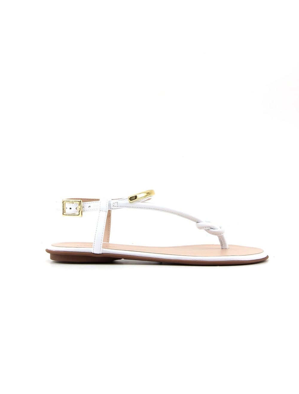 Sandália Rasteira Luz Da Lua 52217 Branco