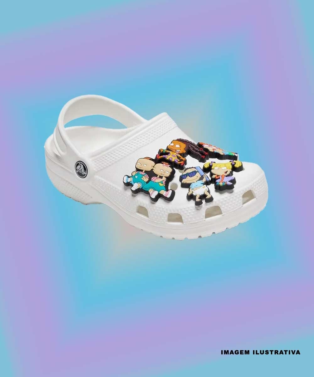 Jibbitz Crocs Rugrats Pack Com 5 Peças Multicolor