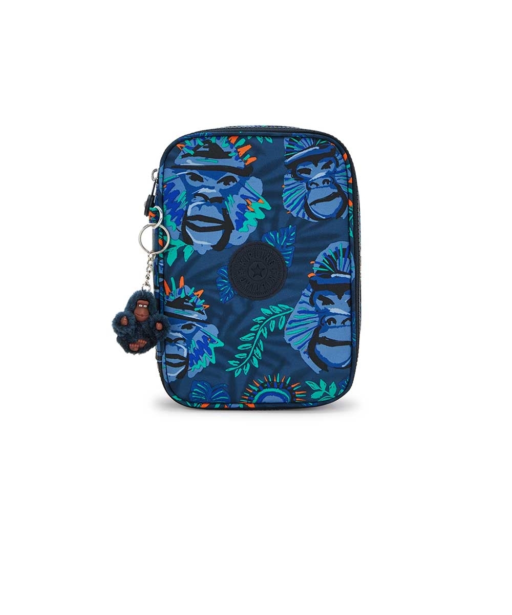 Estojo Kipling 100 Pens Blue Monkey Fun Unica